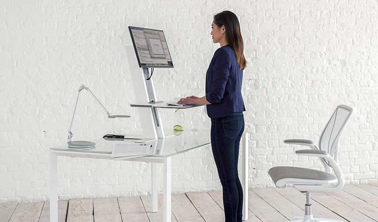 Buy Height Adjustable Workstation: QuickStand By Humanscale