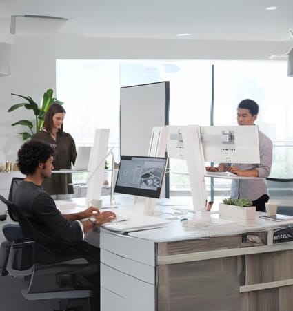 Buy Portable Sit Stand Desks: QuickStand Eco By Humanscale
